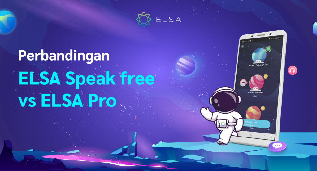 Perbandingan ELSA Speak free vs ELSA Pro berbayar