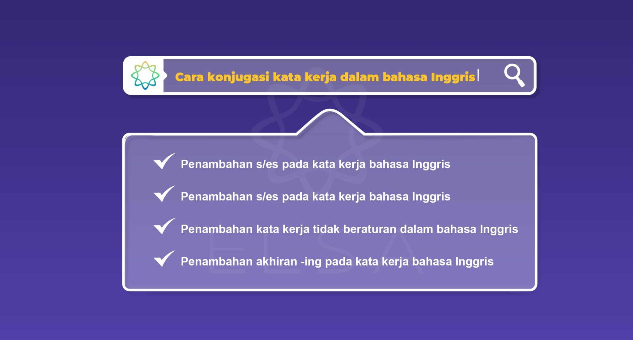 Apa itu kata kerja bahasa Inggris?