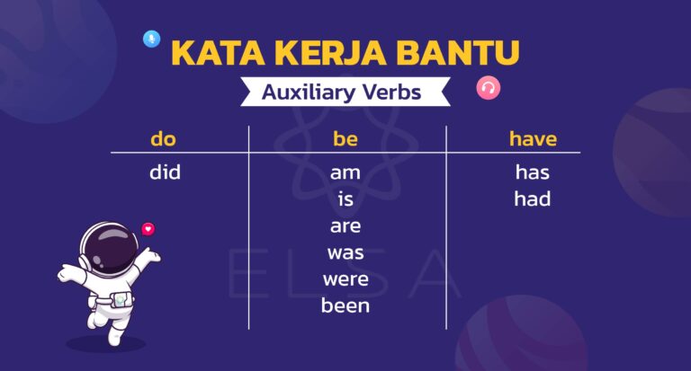 50 contoh kata kerja dalam bahasa Inggris yang paling umum!