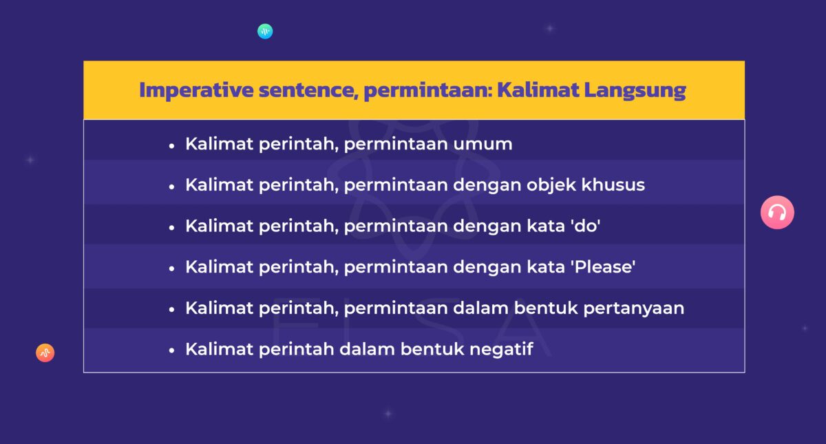 Imperative Sentence: Definisi, Jenis dan Contoh Soal