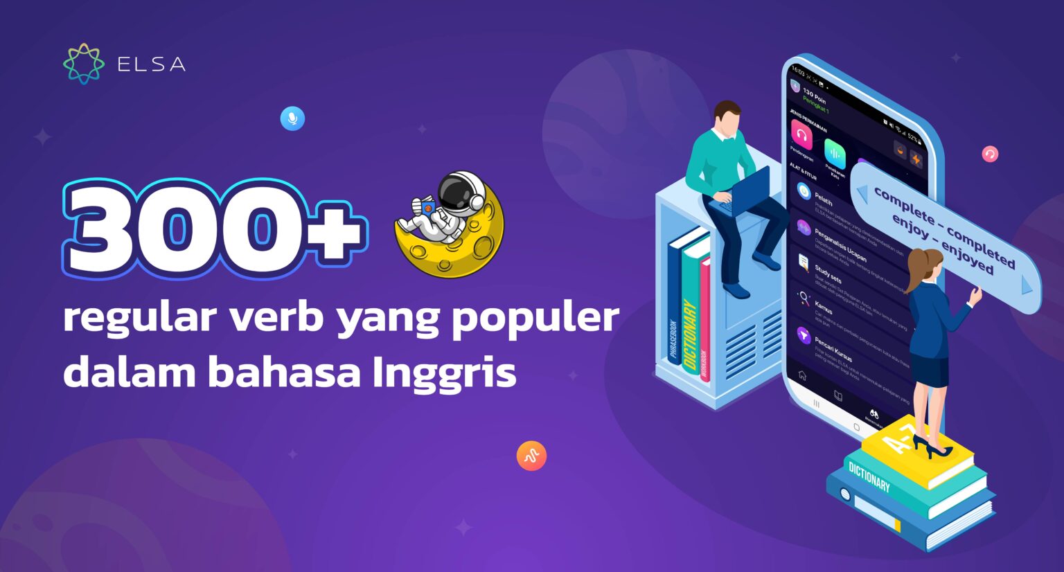 300+ regular verb yang populer dalam bahasa Inggris