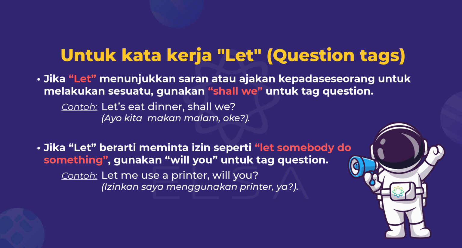 Question tags: Pengertian, Rumus, Penggunaan