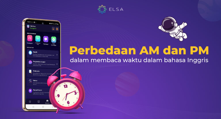 Apa perbedaan AM dan PM dalam bahasa Inggris?