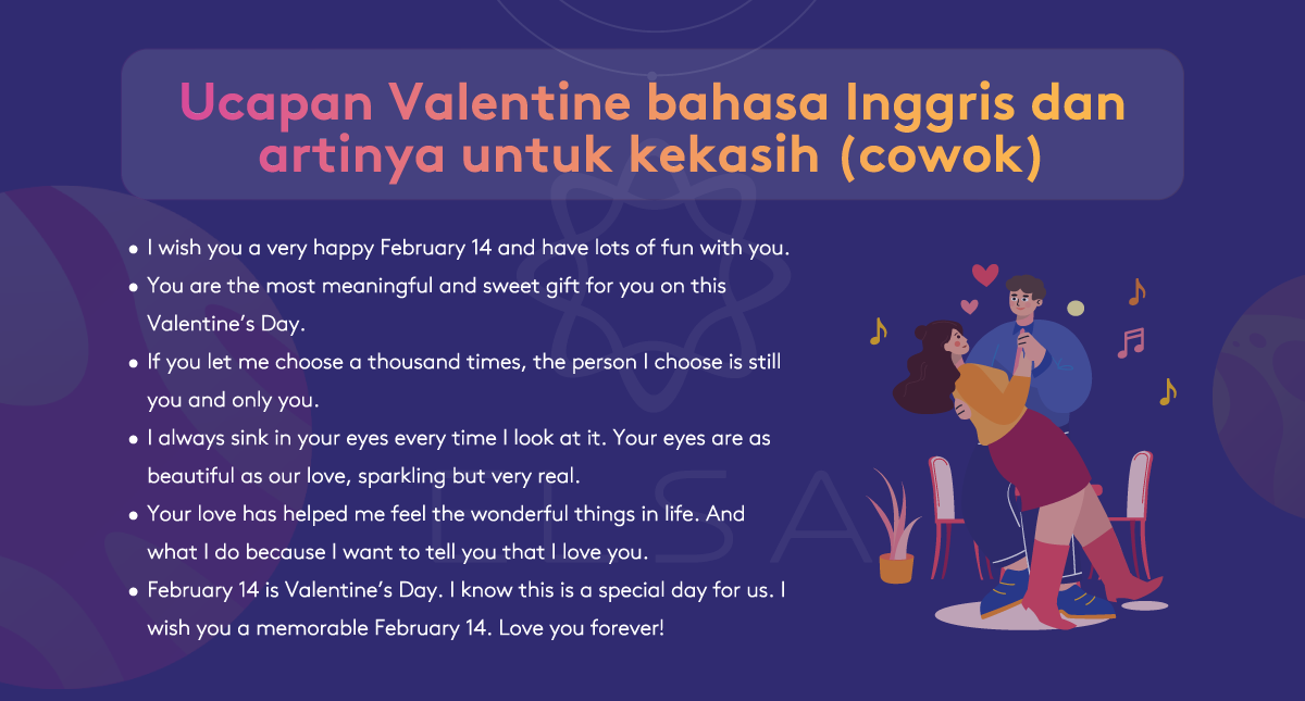 100+ Ucapan Valentine bahasa Inggris paling romantis 100+ Ucapan Valentine bahasa Inggris paling romantis