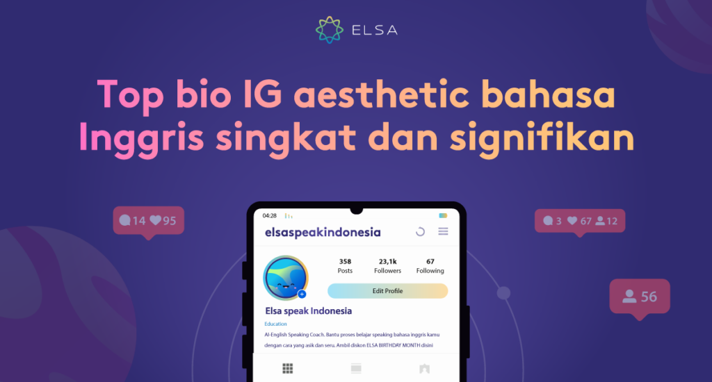 Top bio IG aesthetic bahasa Inggris singkat dan signifikan