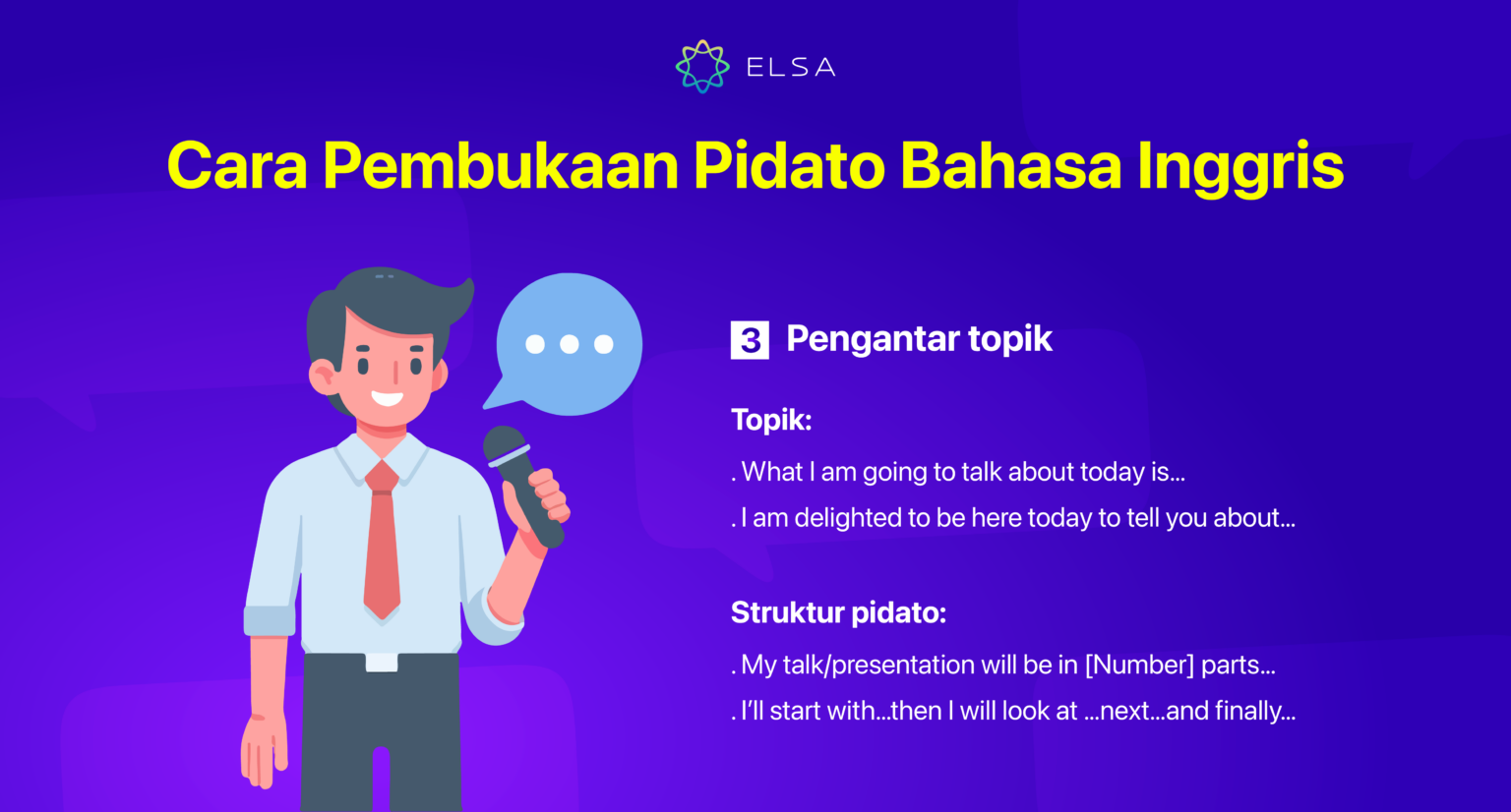 15 Pidato Bahasa Inggris bertema terbaik dan maknanya