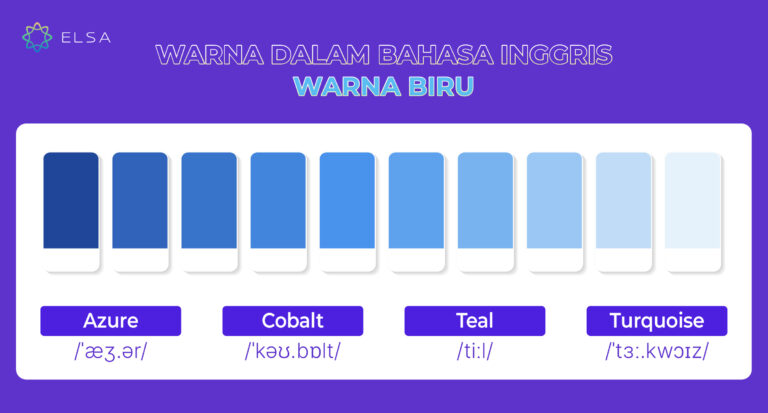 Kumpulan 100+ Nama warna dalam Bahasa Inggris yang mudah diingat